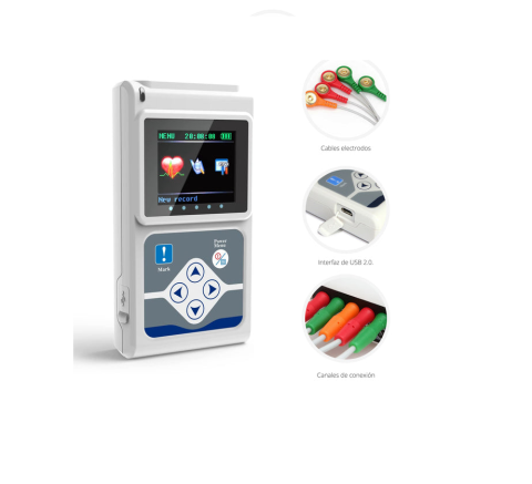 Holter de ECG Contec TLC 5000 12 canales | Mpmedical